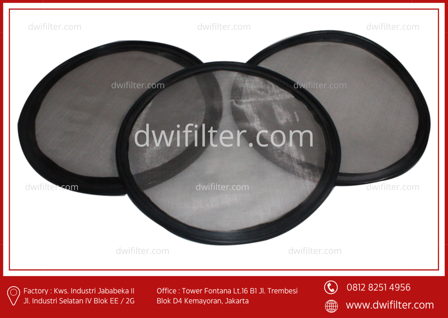 Wire Mesh Screen Filter Disc 20 Micron - Produsen Filter Air, Pabrik ...