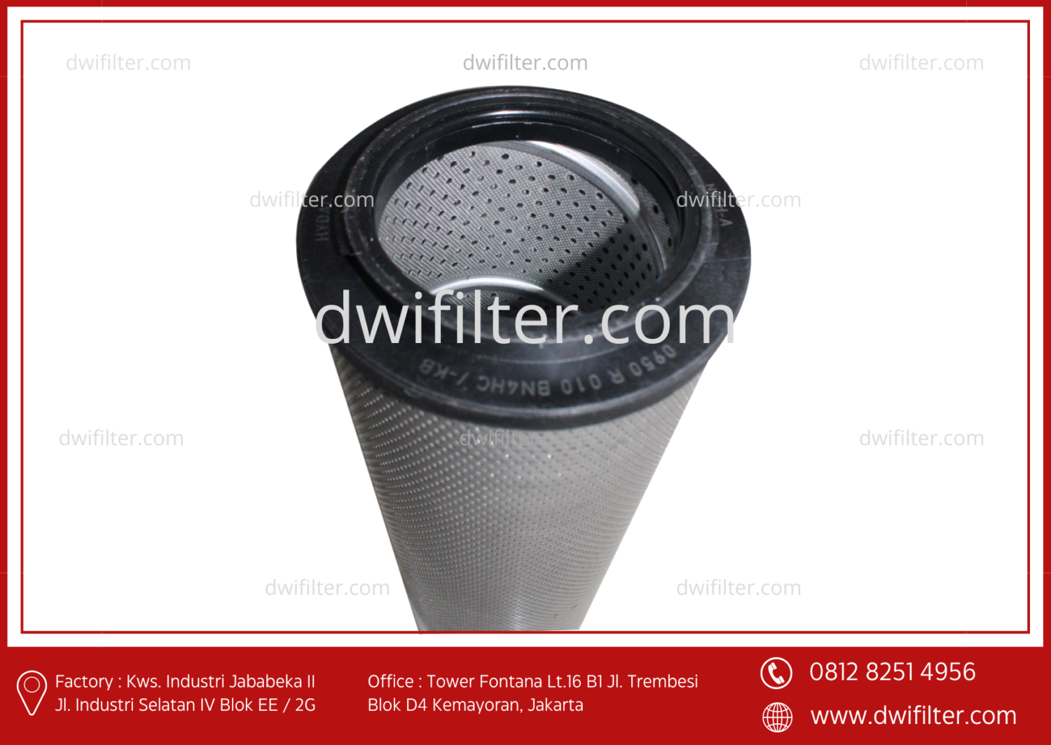 10 Micron Replacement Hydraulic Oil Filter - Produsen Filter Air ...