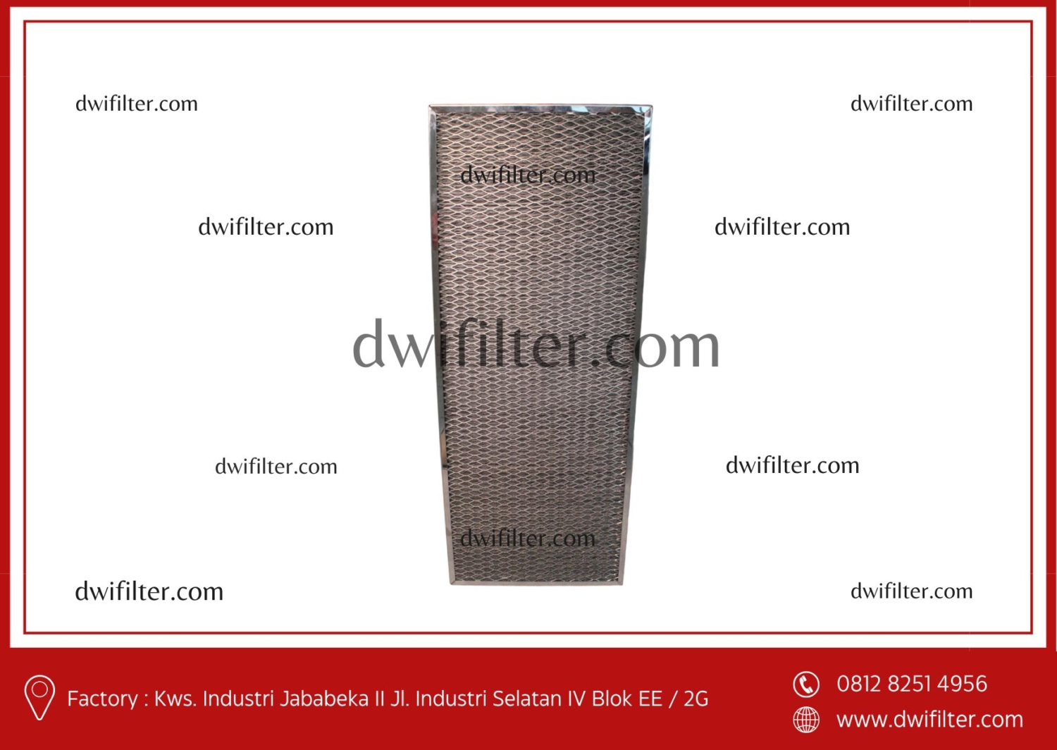Pre Filter HVAC Primary G2 Metal Mesh Air Filter - Produsen Filter Air ...