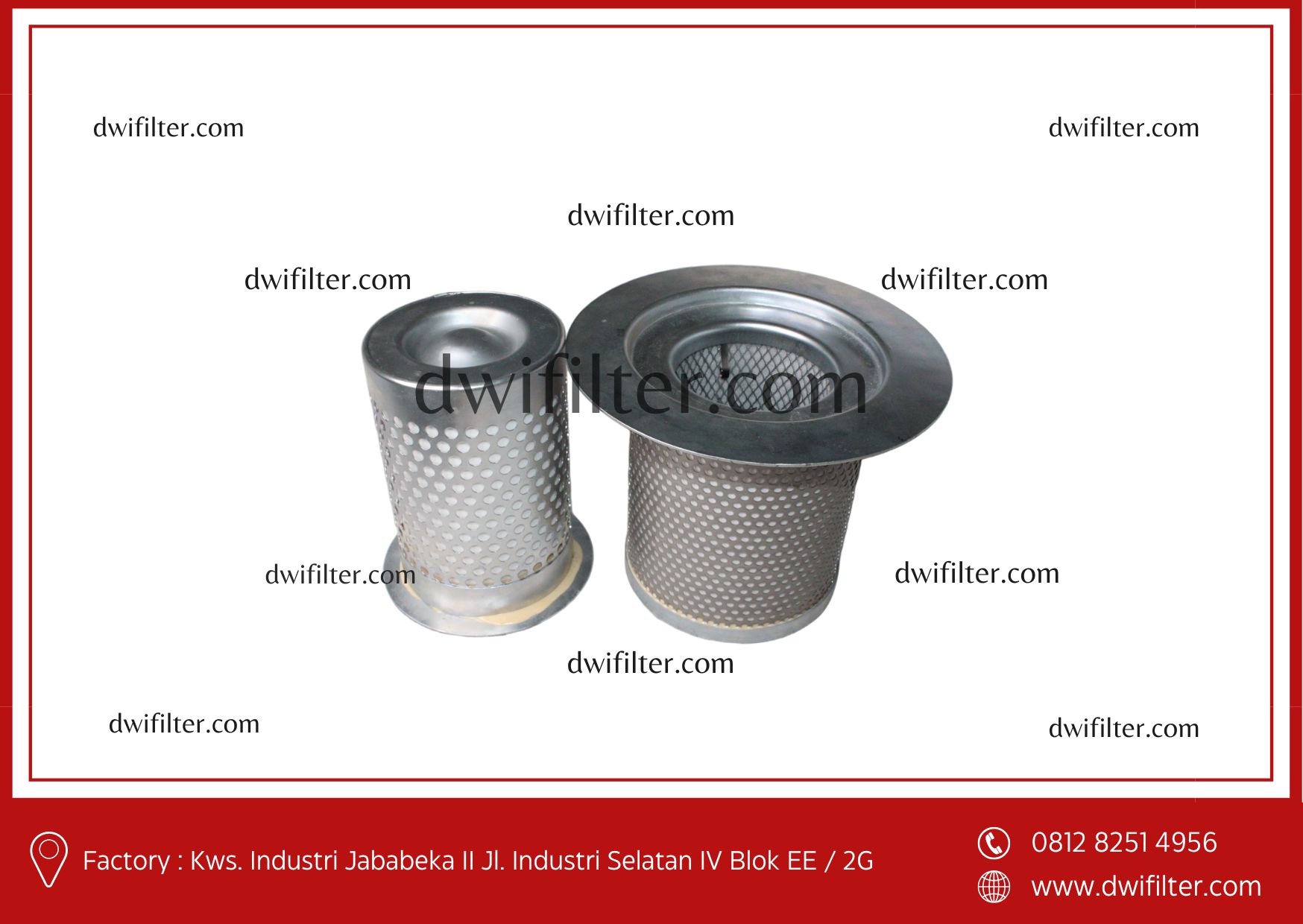 Industrial Compressor Air Oil Separator Filter Brand Dwi Filter ...