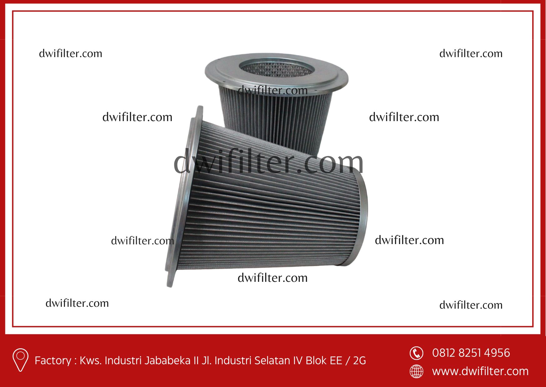Air Dust Removal Polyester Anti Static Air Filter Cartridge Brand Dwi ...