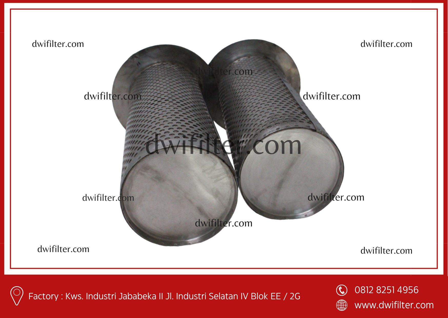 Strainer Filter Element Metal End Cover - Produsen Filter Air, Pabrik ...