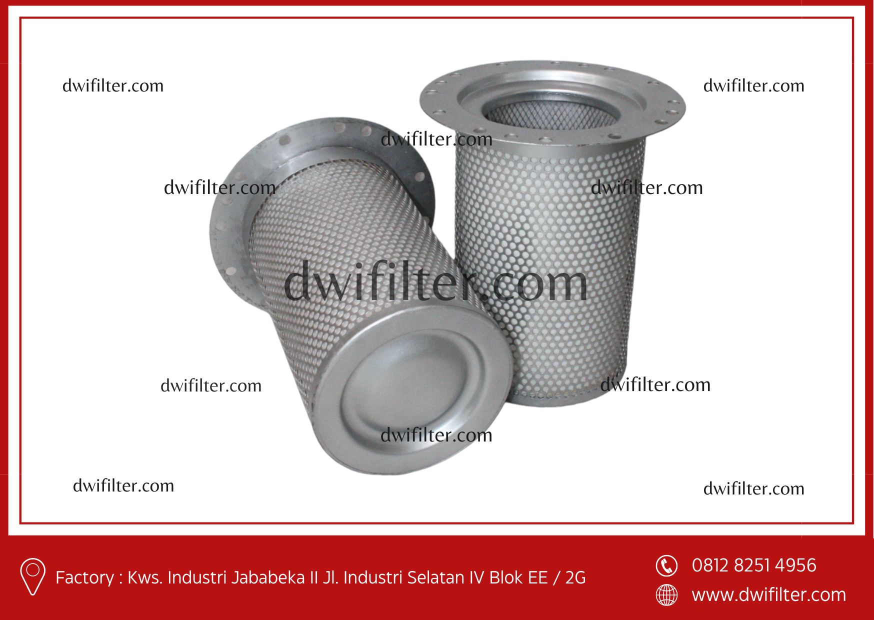 Air Compressor Parts Air Oil Separator Kit Filter Element Brand Dwi ...