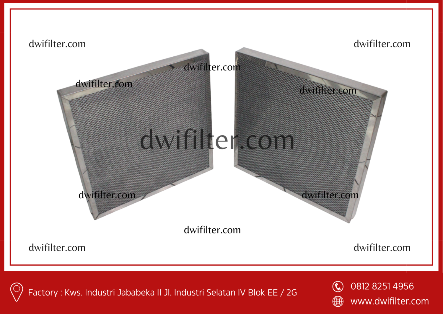 Metal Mesh Air Filter HVAC Pre Filter - Produsen Filter Air, Pabrik ...